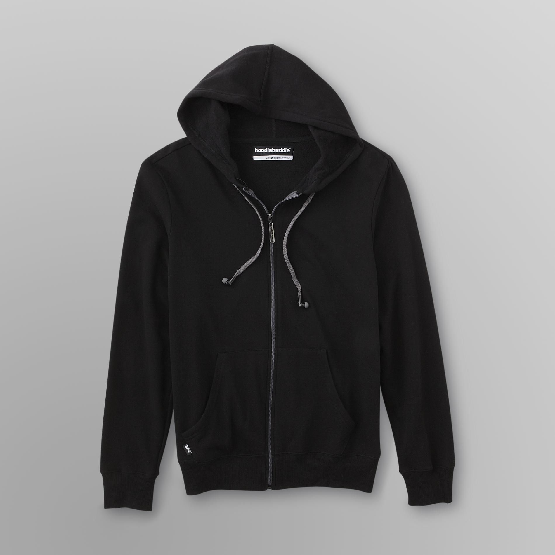 Hoodie Buddie Men's Big & Tall Hoodie Jacket with Earbuds | Shop Your ...