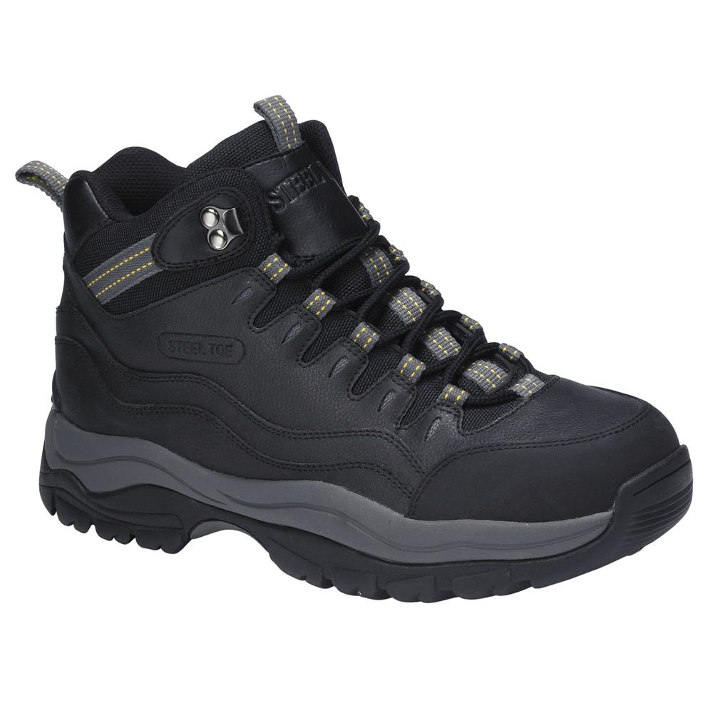 Roebucks Men's Steel Toe Hiker - Black