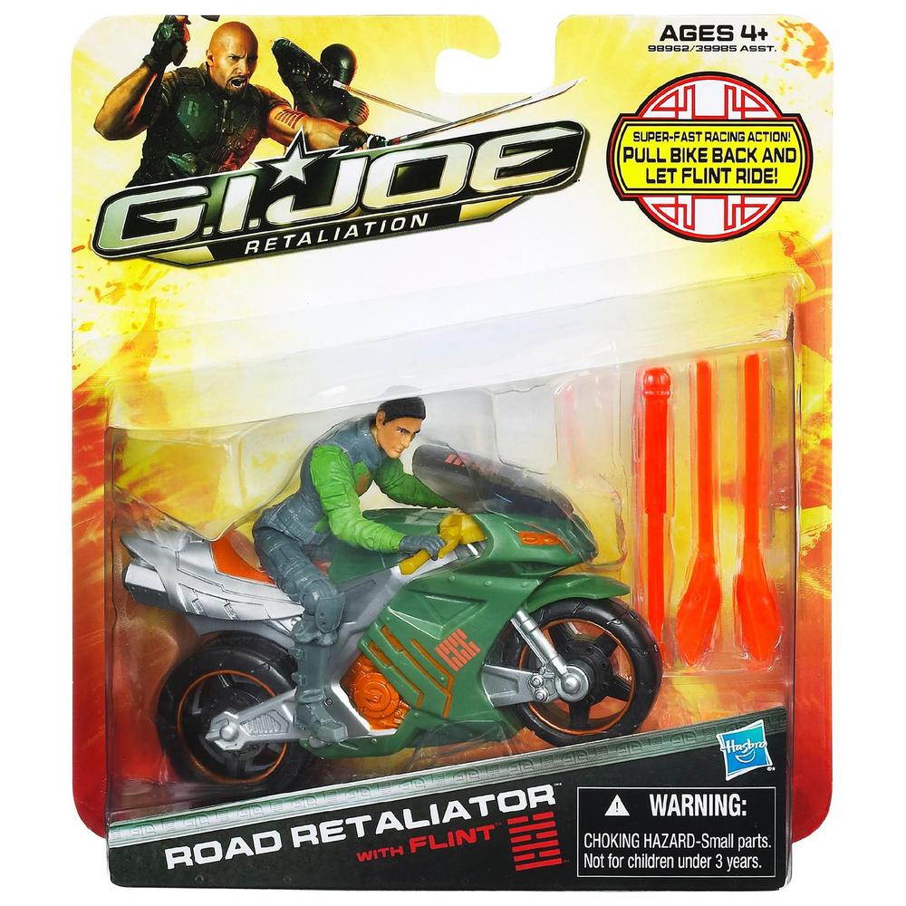 G.I. Joe ® RETALIATION ROAD RETALIATOR Vehicle with FLINT Figure