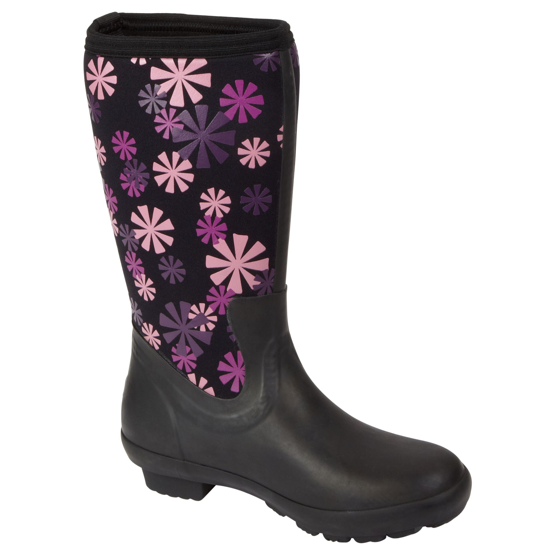 Women's Arctic Snowflake Winter Boot - Black