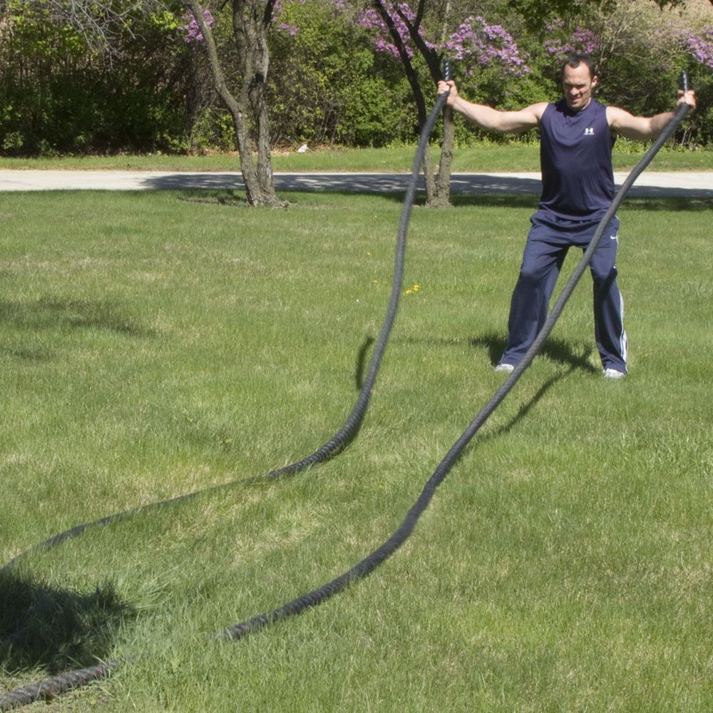 Body-Solid Tools 2" DIAMETER 30' Fitness Training Rope