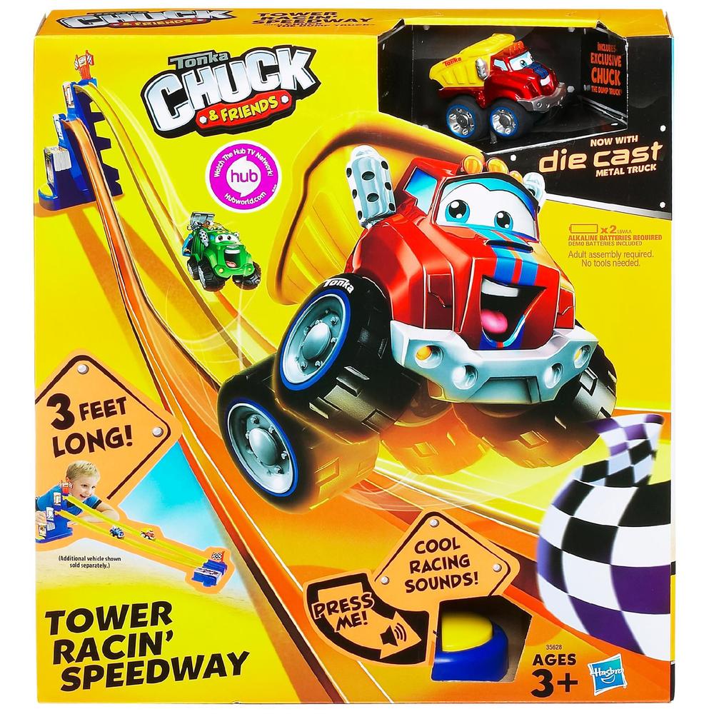 Playskool TONKA CHUCK & FRIENDS ™ Tower Racin' Speedway Play Set