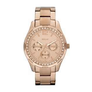 Relic Ladies Rose Gold Tone Watch - Jewelry - Watches - Women's Watches