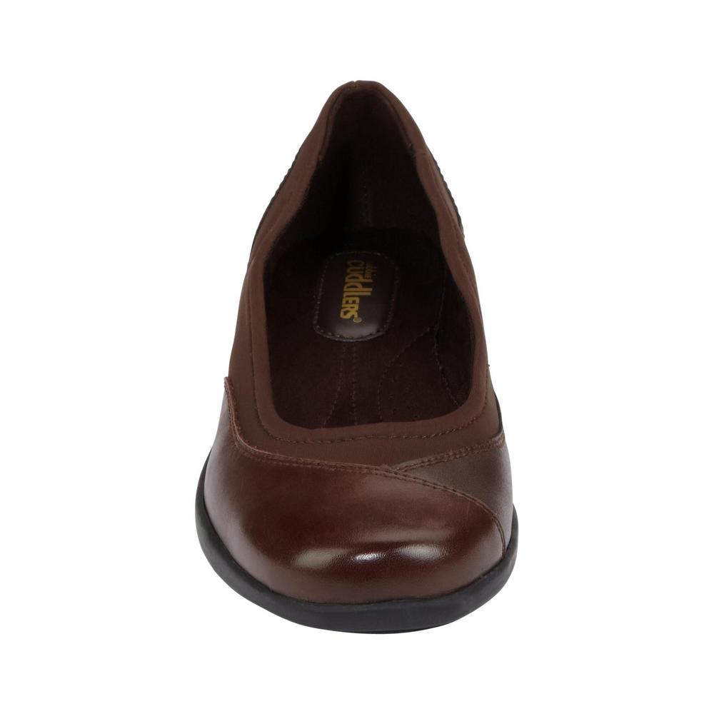 Cobbie Cuddlers Women's Eleanor Casual Shoe Wide Width - Brown