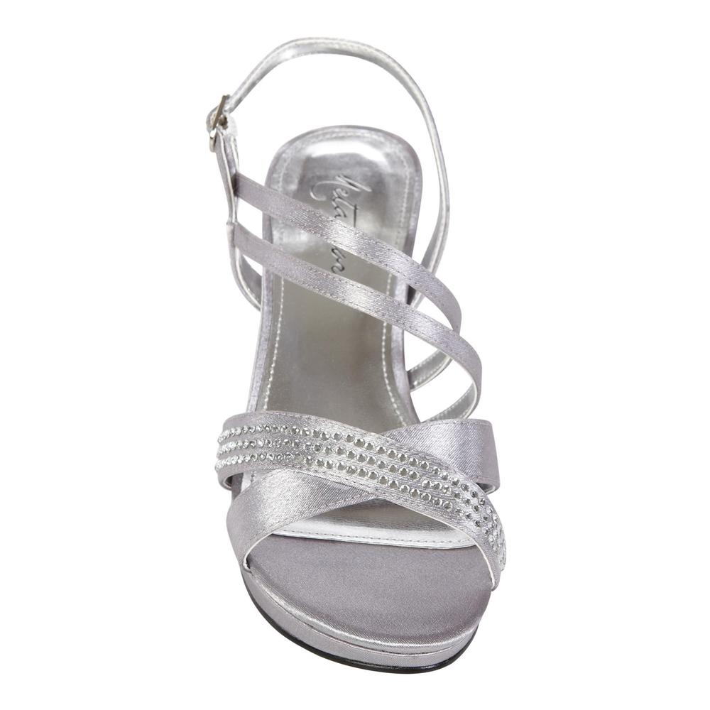 Metaphor Women's Victoria Dress Shoe - Silver