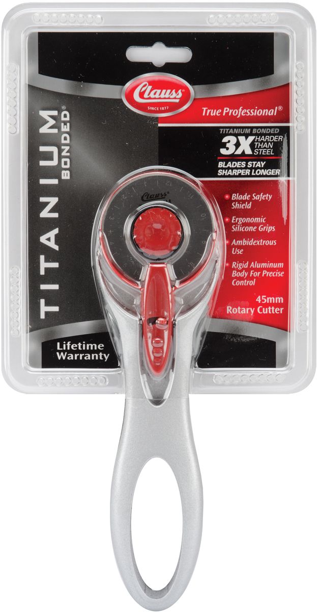 Clauss Titanium Bonded Rotary Cutter45mm