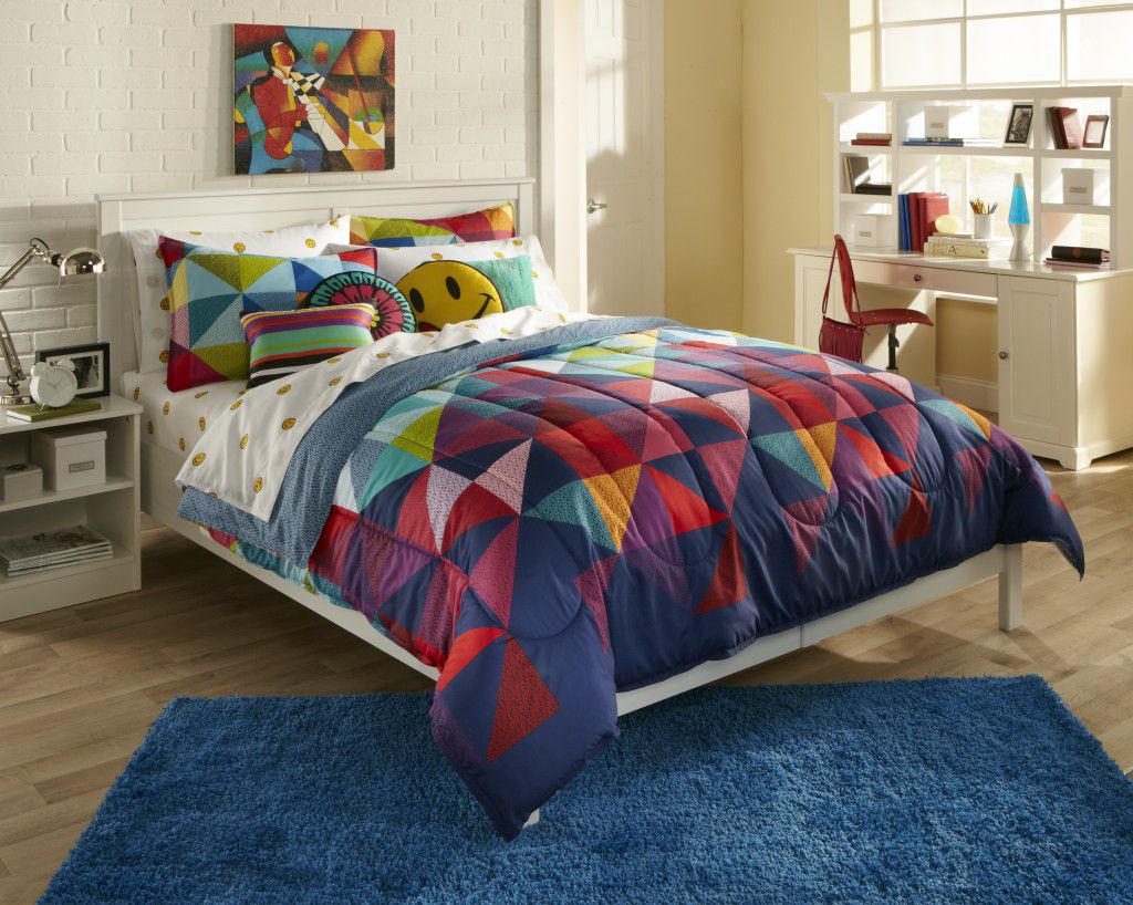Joe Boxer Geo-Prism Mini Comforter Set