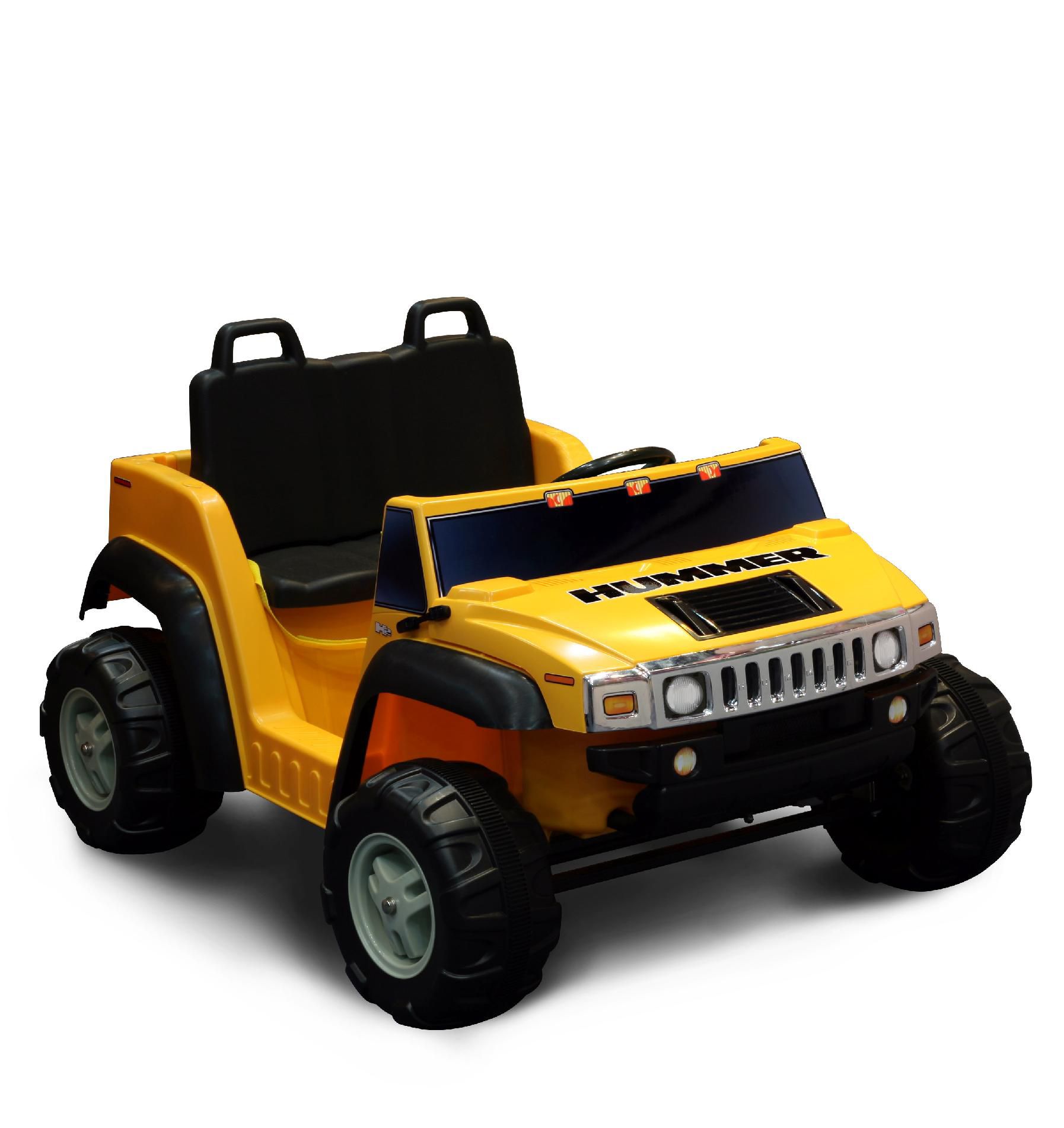 Kid Motorz Hummer H2 Two Seater in Yellow 12V