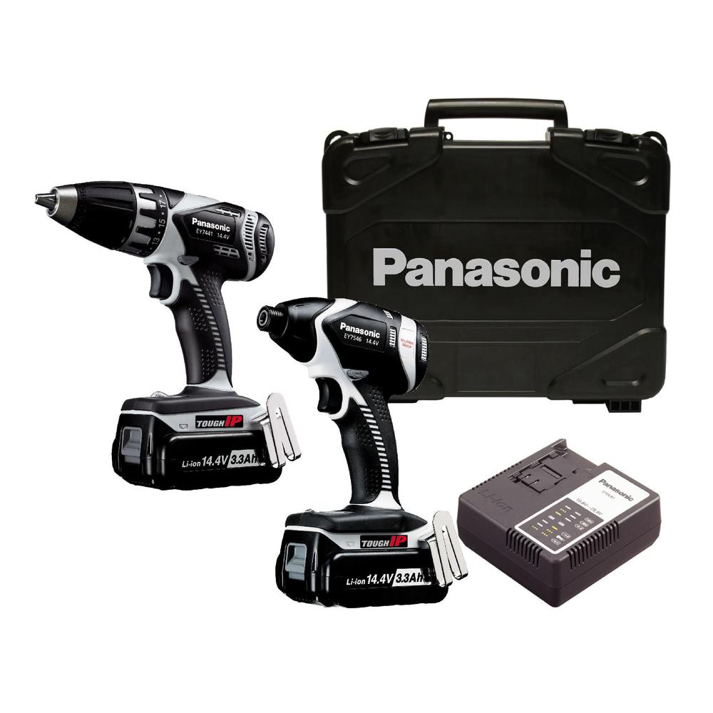 Panasonic 14.4V 3.3Ah Li-ion Impact Driver Combo Kit