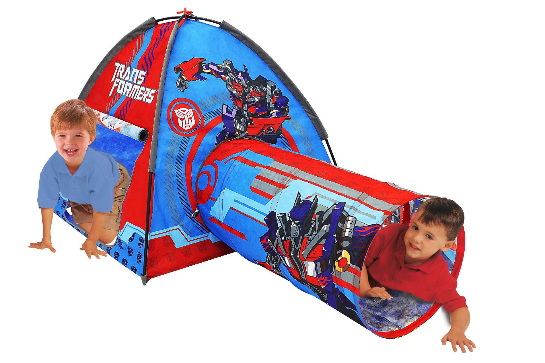UPC 614239011135 - Transformers Play Tent and Tunnel - MOOSE MOUNTAIN ...