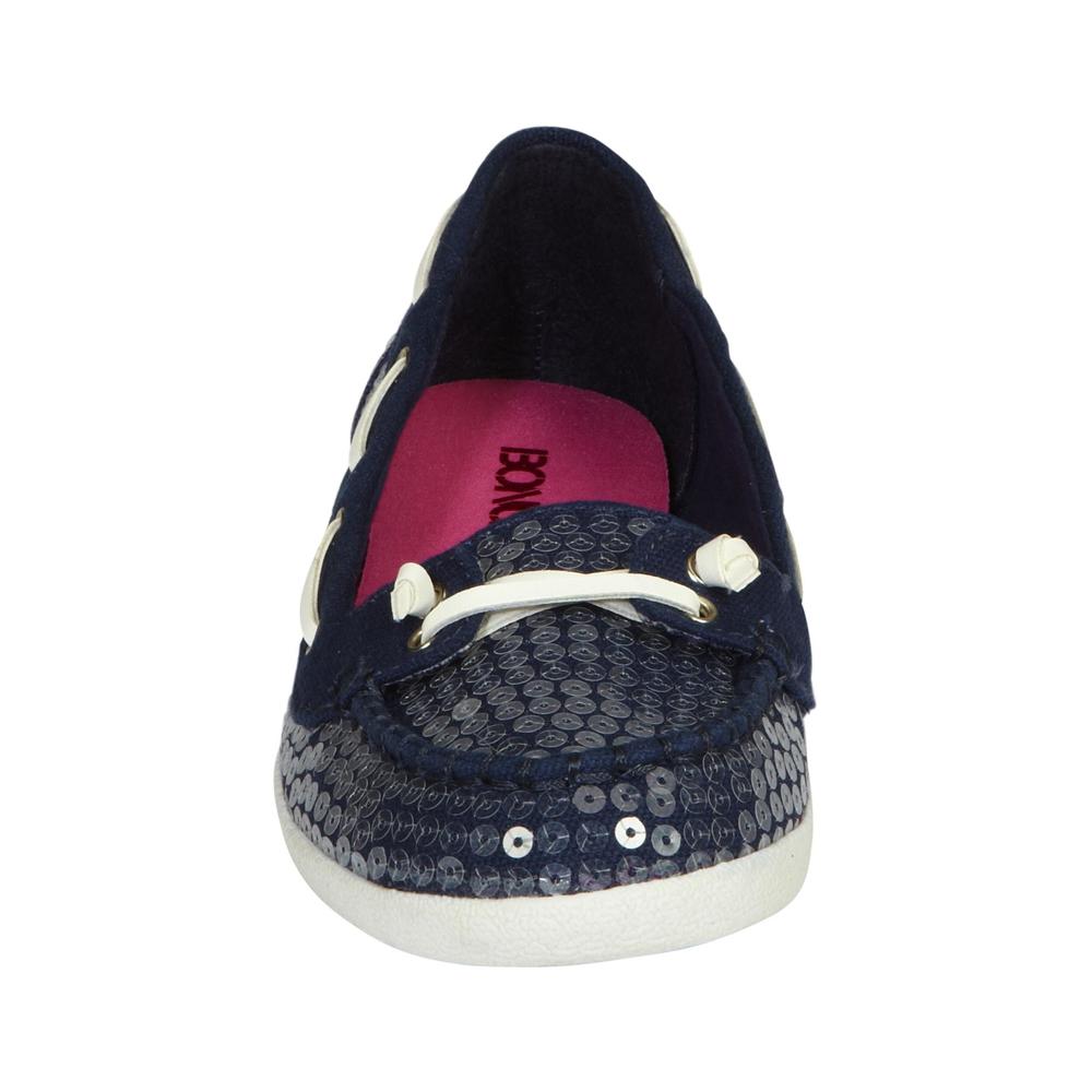 Bongo Women's Casual Boat Shoe Port - Navy