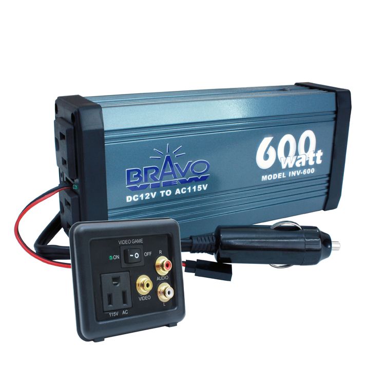 UPC 676884910218 - Bravo View INV-600 - 600-Watt Power Inverter with ...