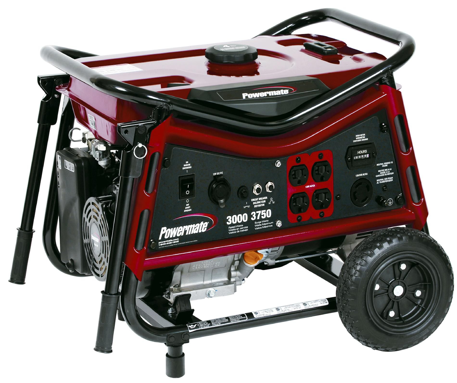3000 Watt Portable Generator-Recoil