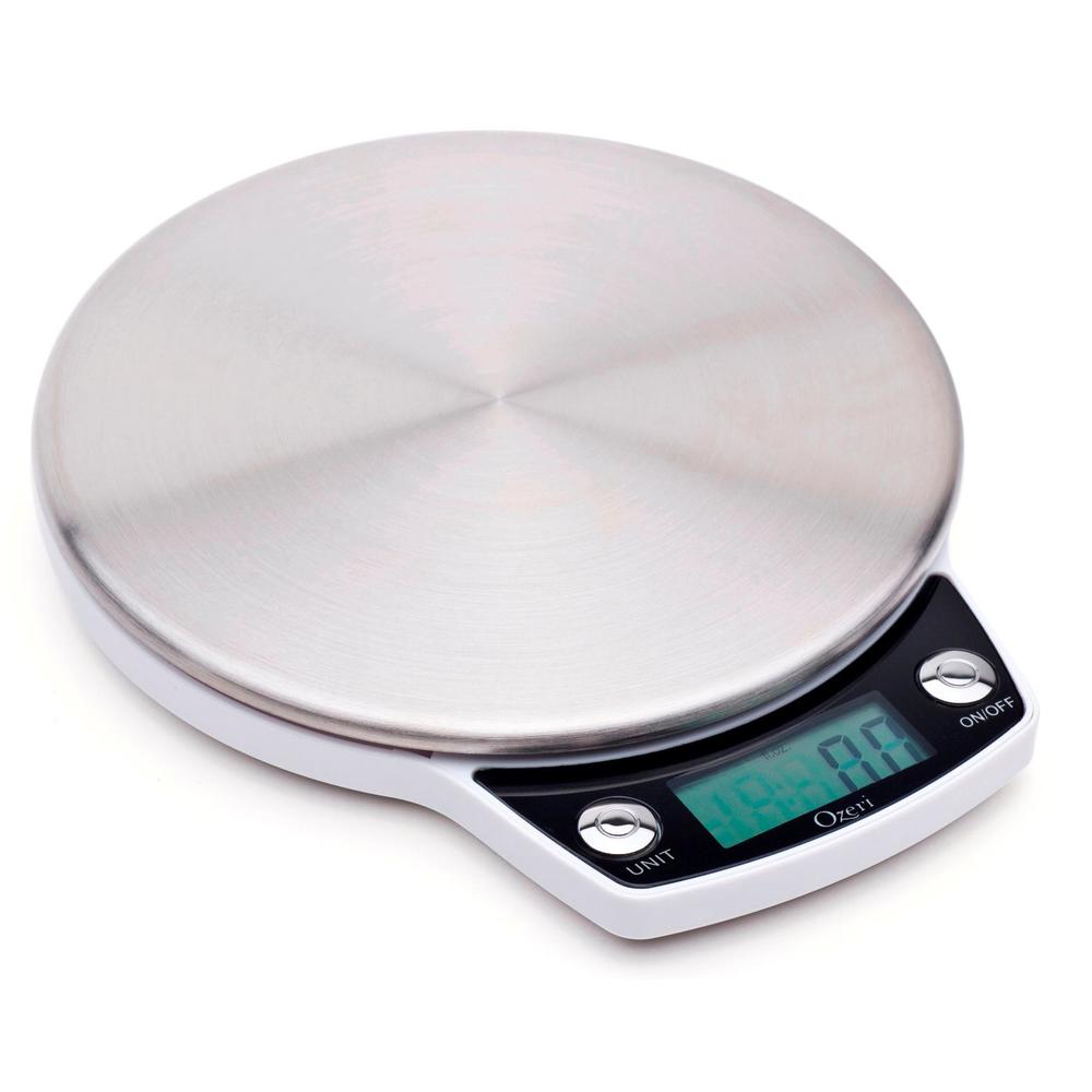 Ozeri ZK011 Precision Pro Stainless-Steel Digital Kitchen Scale with ...