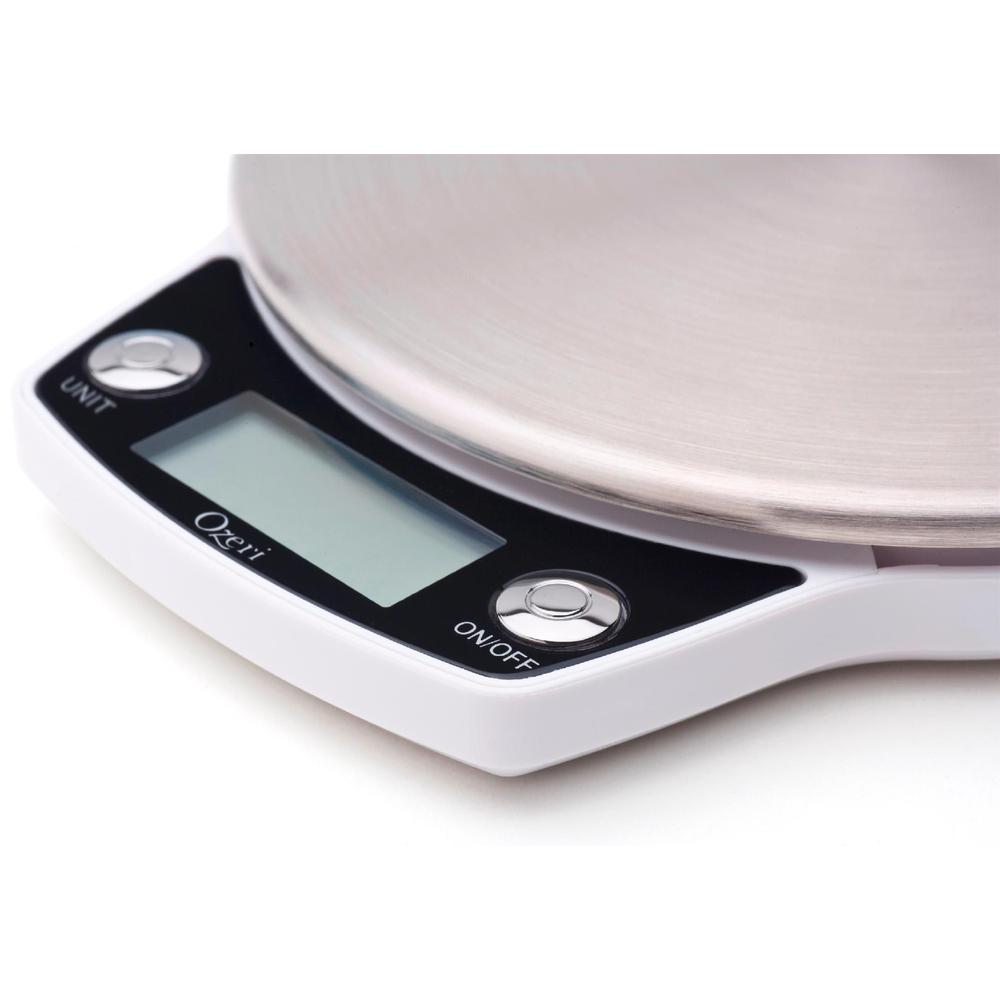 Ozeri ZK011 Precision Pro Stainless-Steel Digital Kitchen Scale with ...