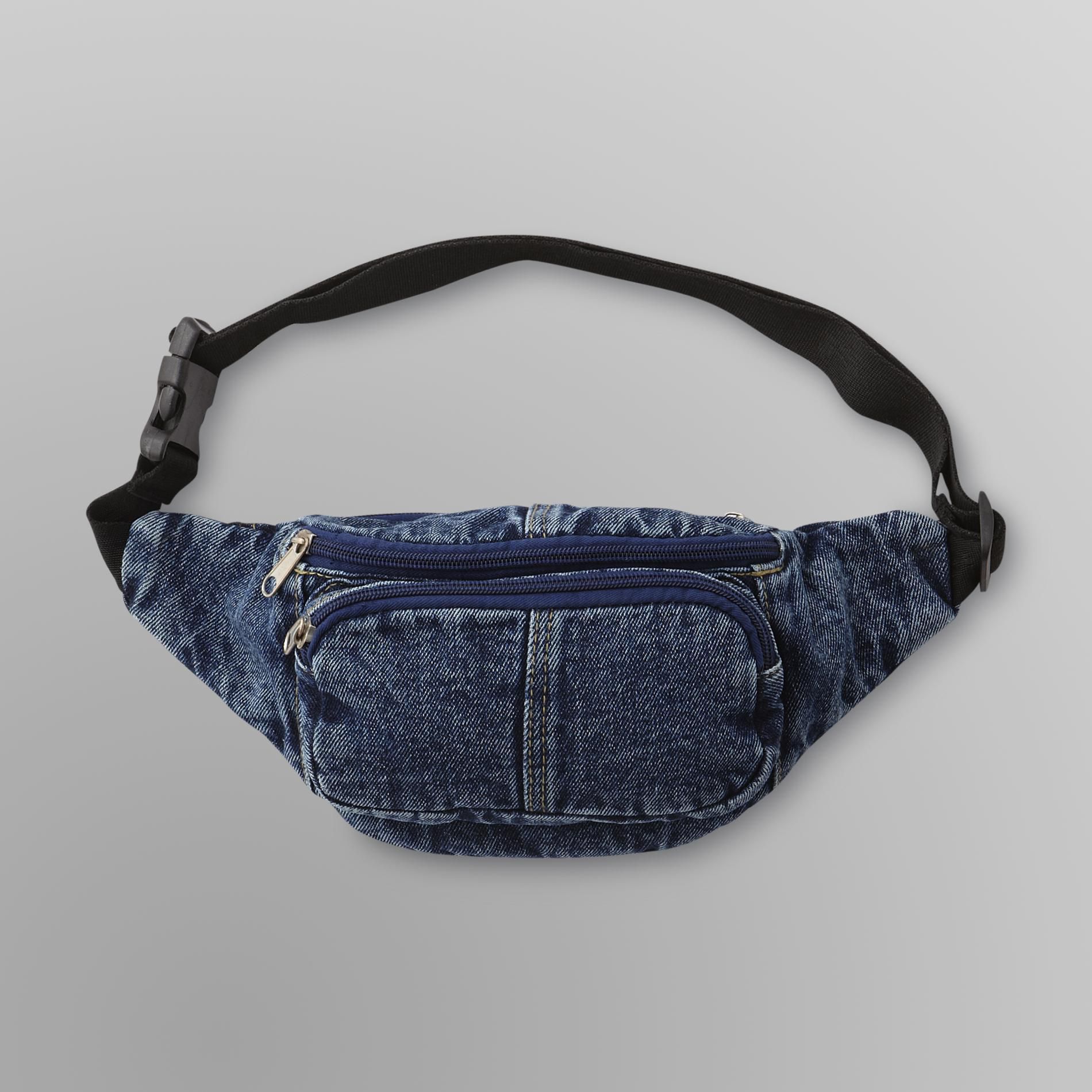 Joe Boxer Women's Denim Fanny Pack