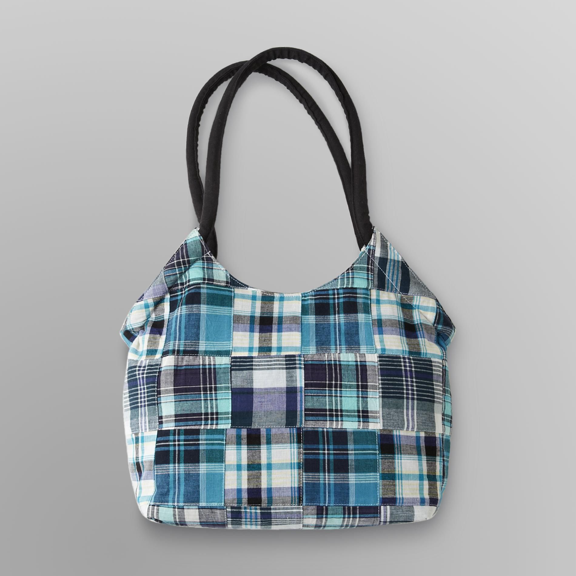Joe Boxer Women's Marshmallow Four-Poster Handbag - Plaid