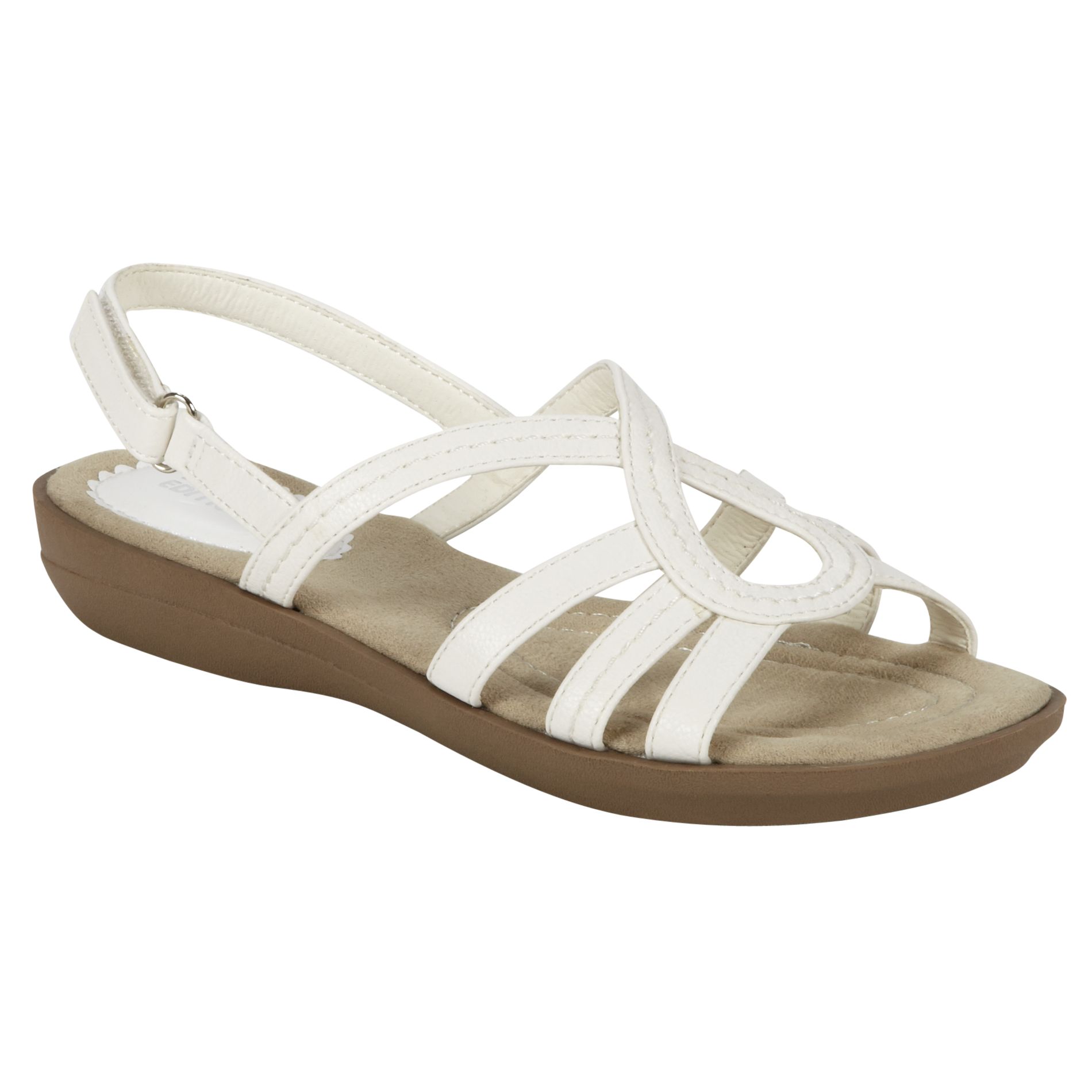 Basic Editions Women's Comfort Sandal Morona - White