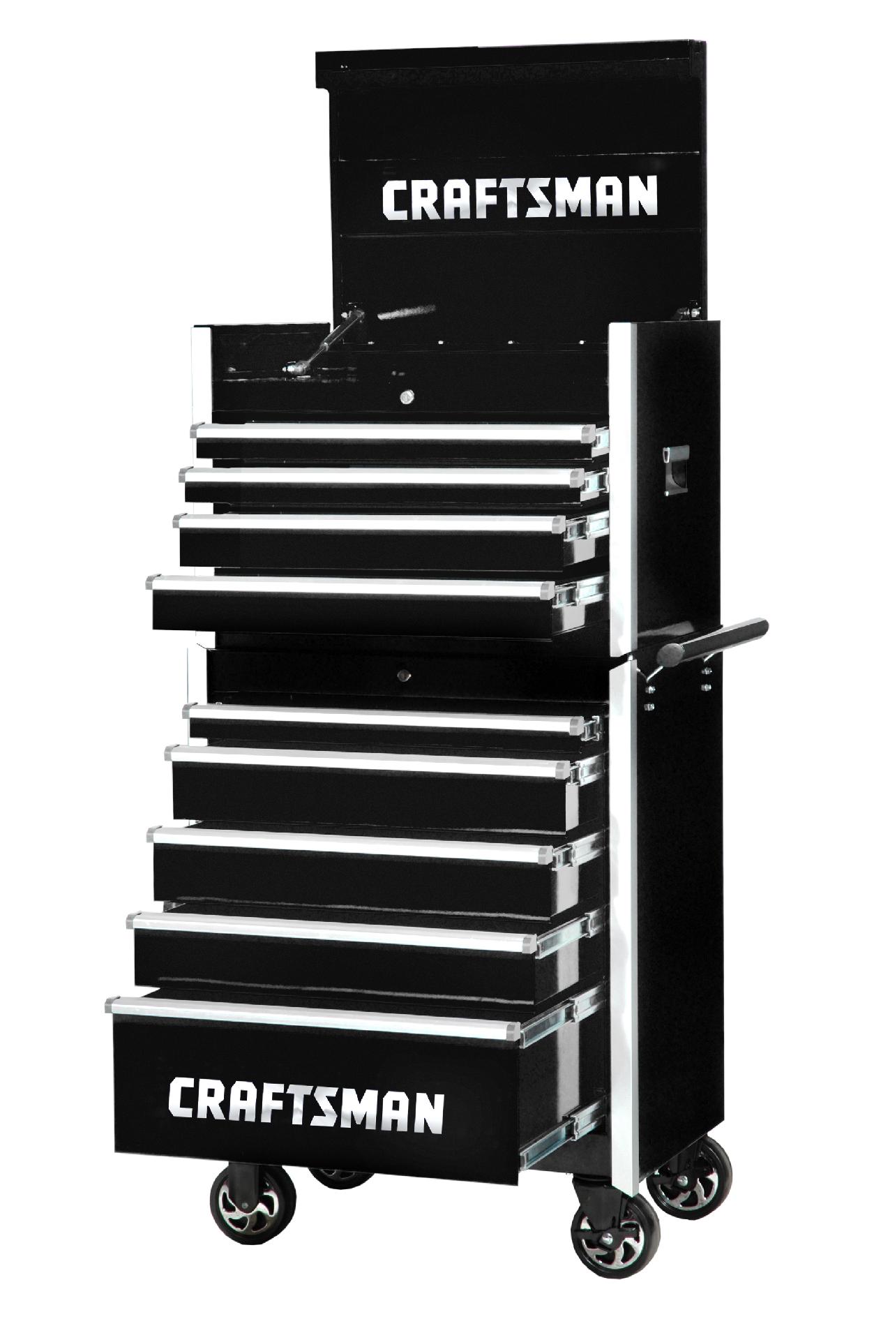 Craftsman Craftsman 27-Inch 9-Drawer Professional Tool Storage Combo ...