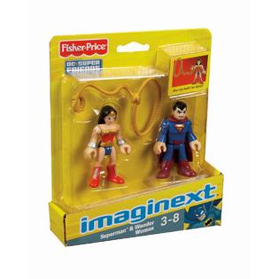 Imaginext DC Super Friends™ Superman & Wonder Woman Figure Pack