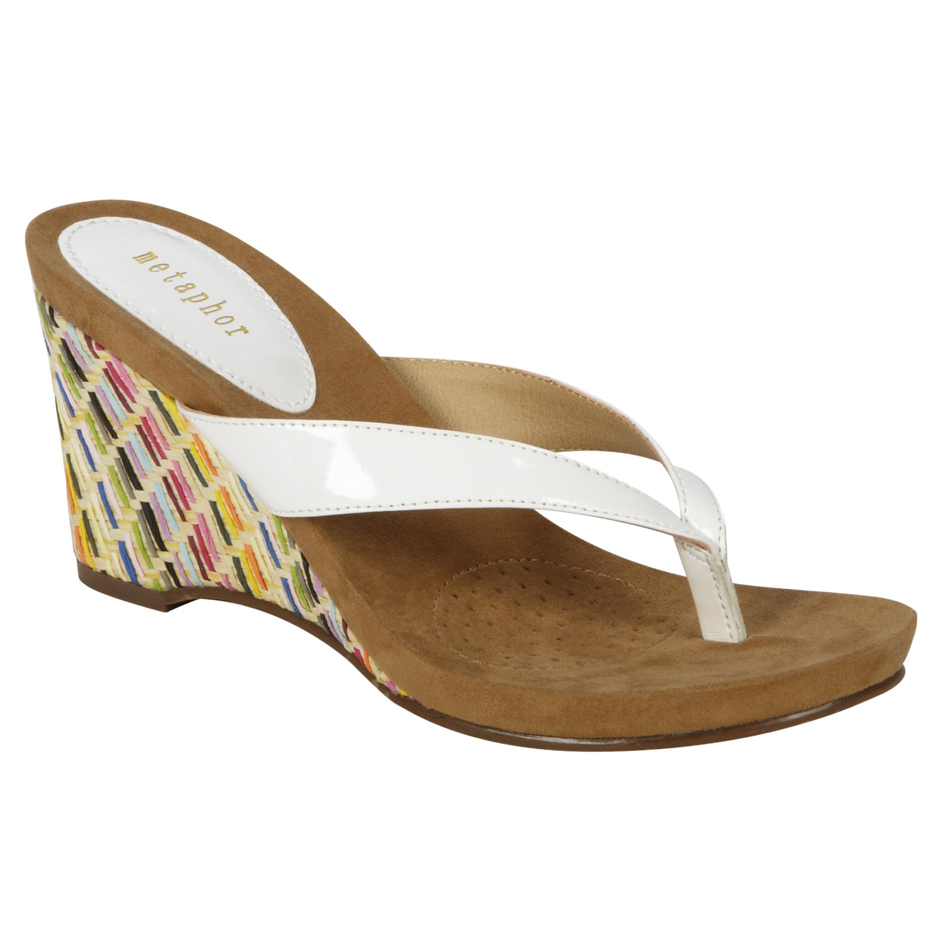 Metaphor Women's Sandal Kandor - White