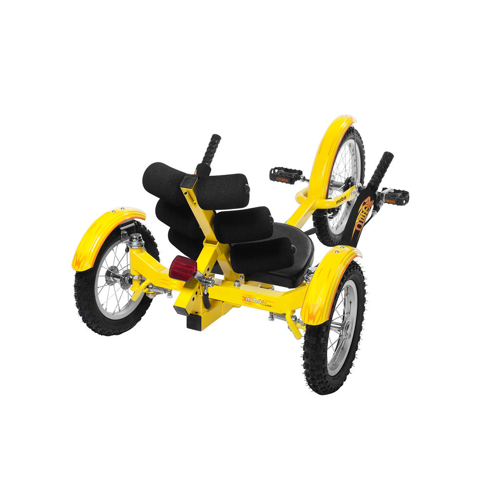 MOBO Mobito - The Ultimate Three Wheeled Cruiser (Yellow)