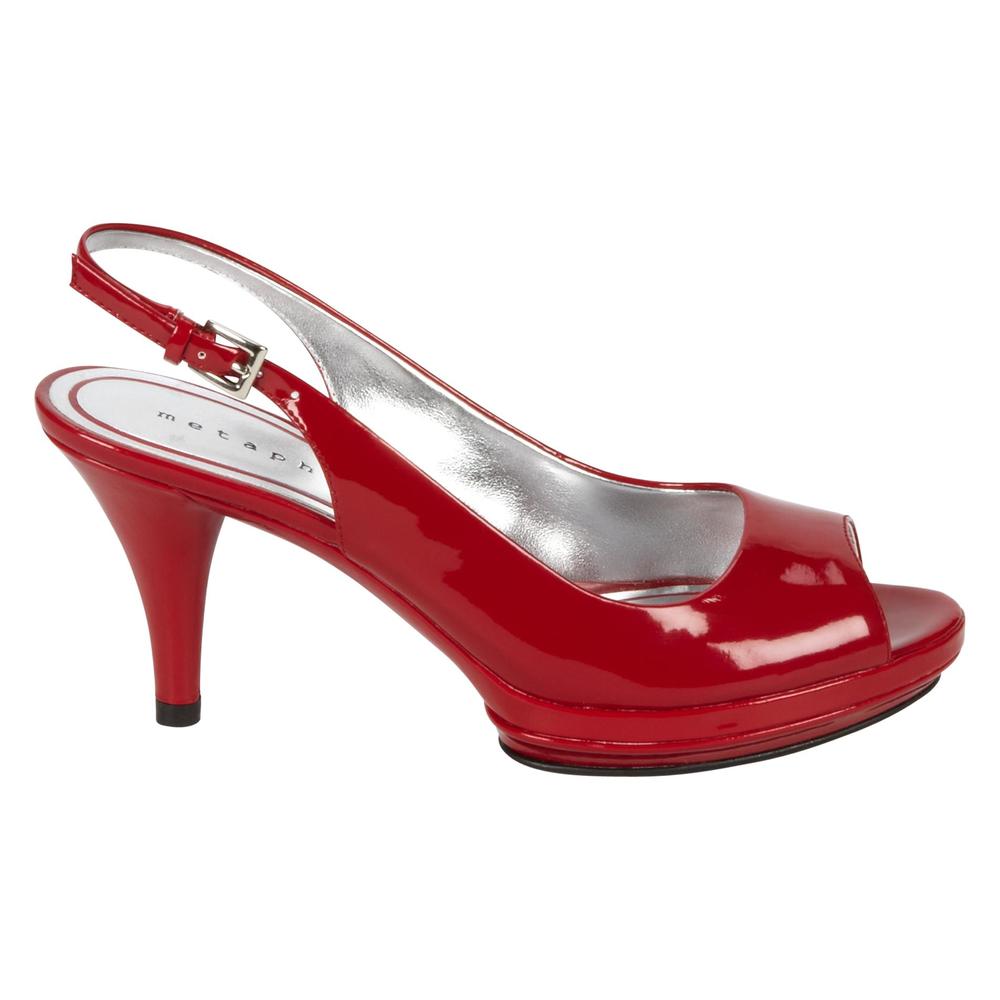 Metaphor Women's Dress Shoe Stori - Red