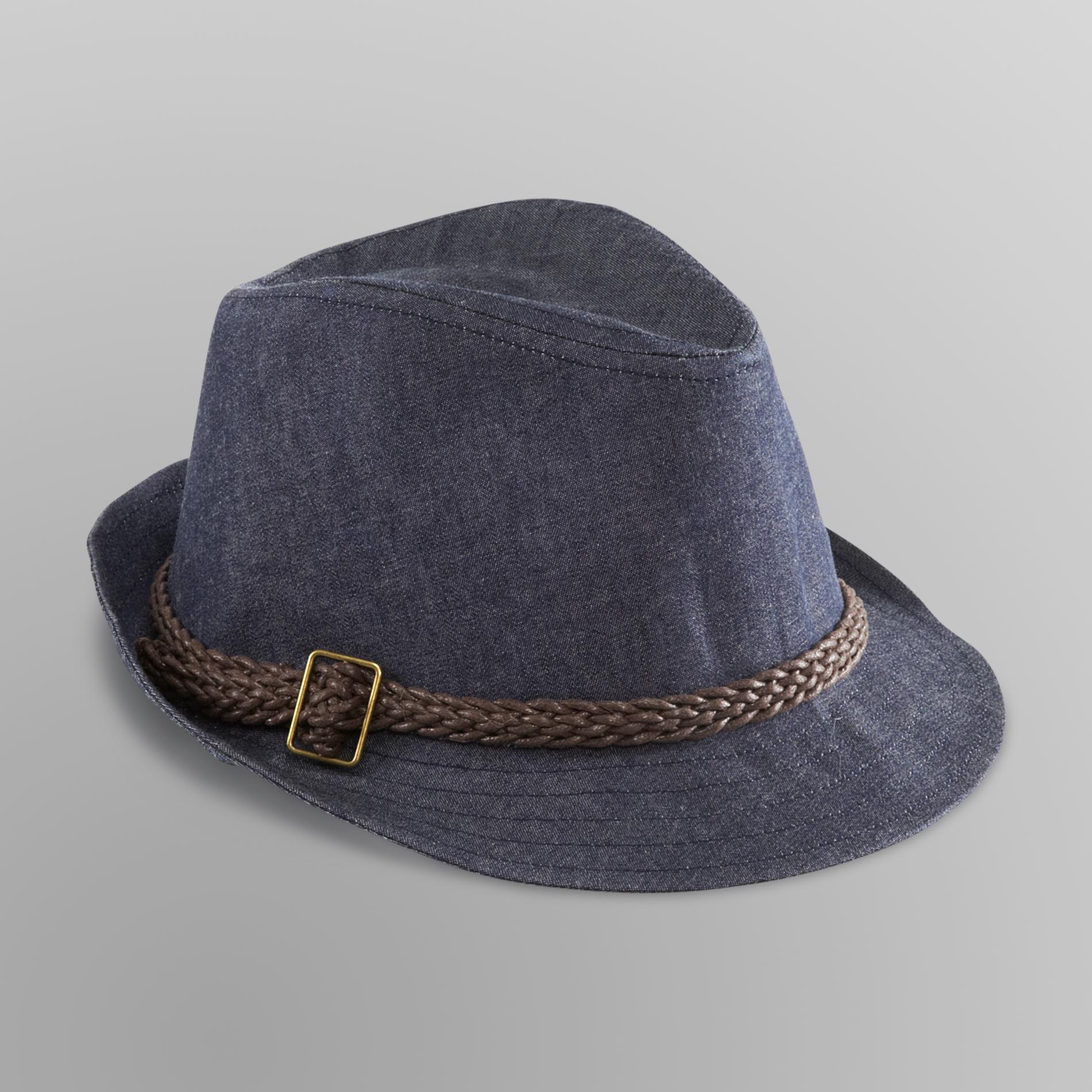 Joe Boxer Junior's Denim Fedora Hat