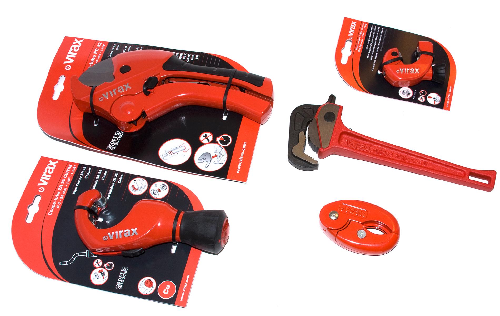 Virax 5 Piece Copper & Plastic Pipe Maintenance Kit