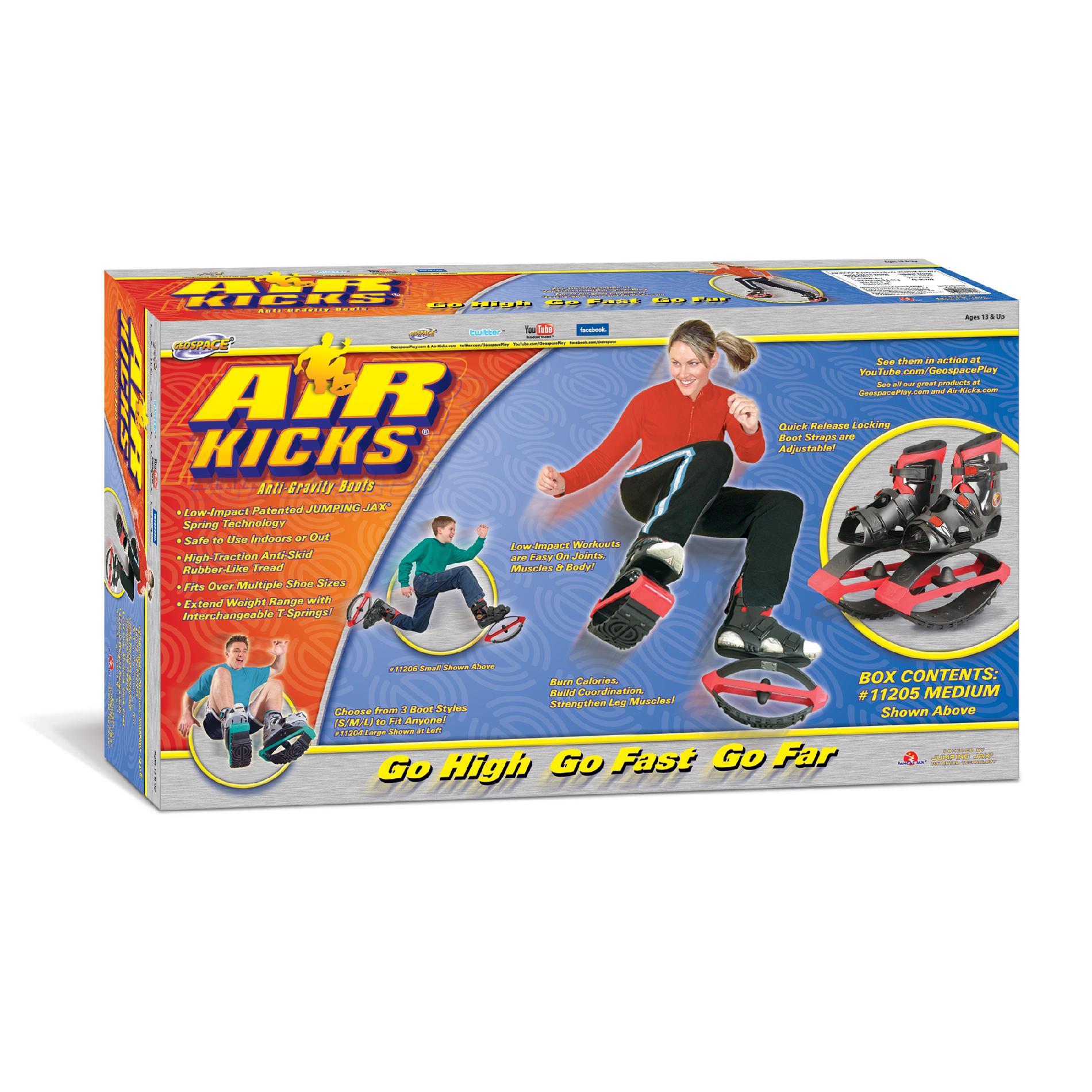 GeoSpace Air Kicks Anti-Gravity Boots - Medium