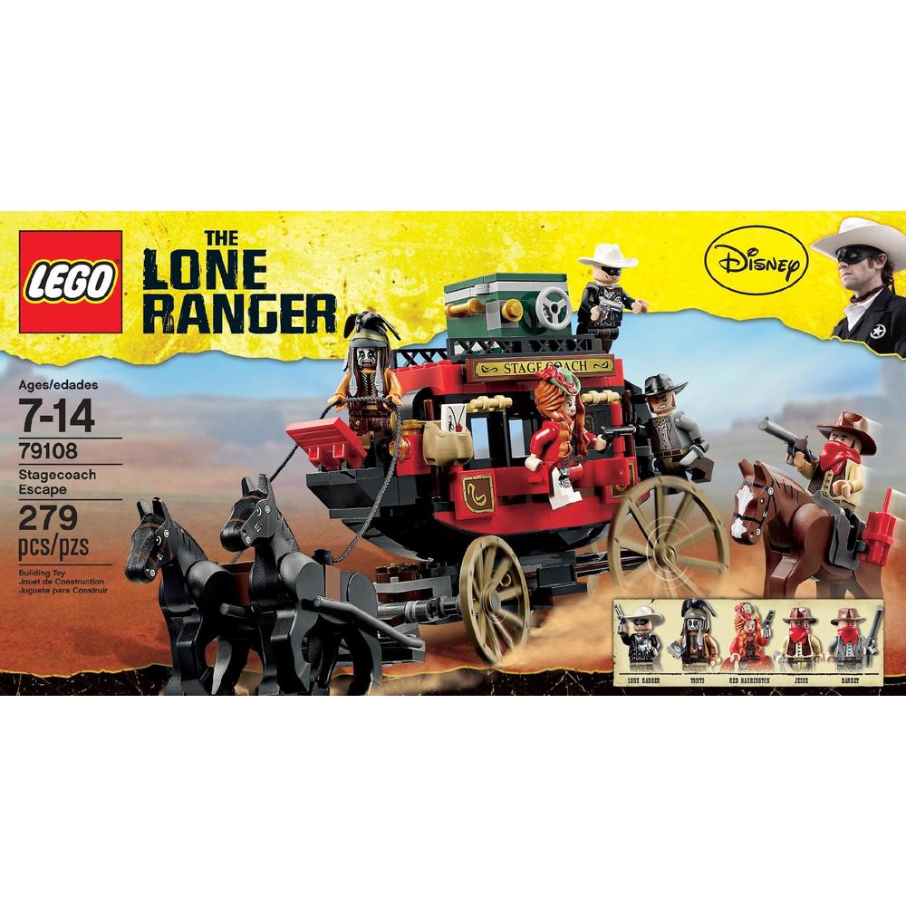 LEGO Lone Ranger Stagecoach Escape #79108