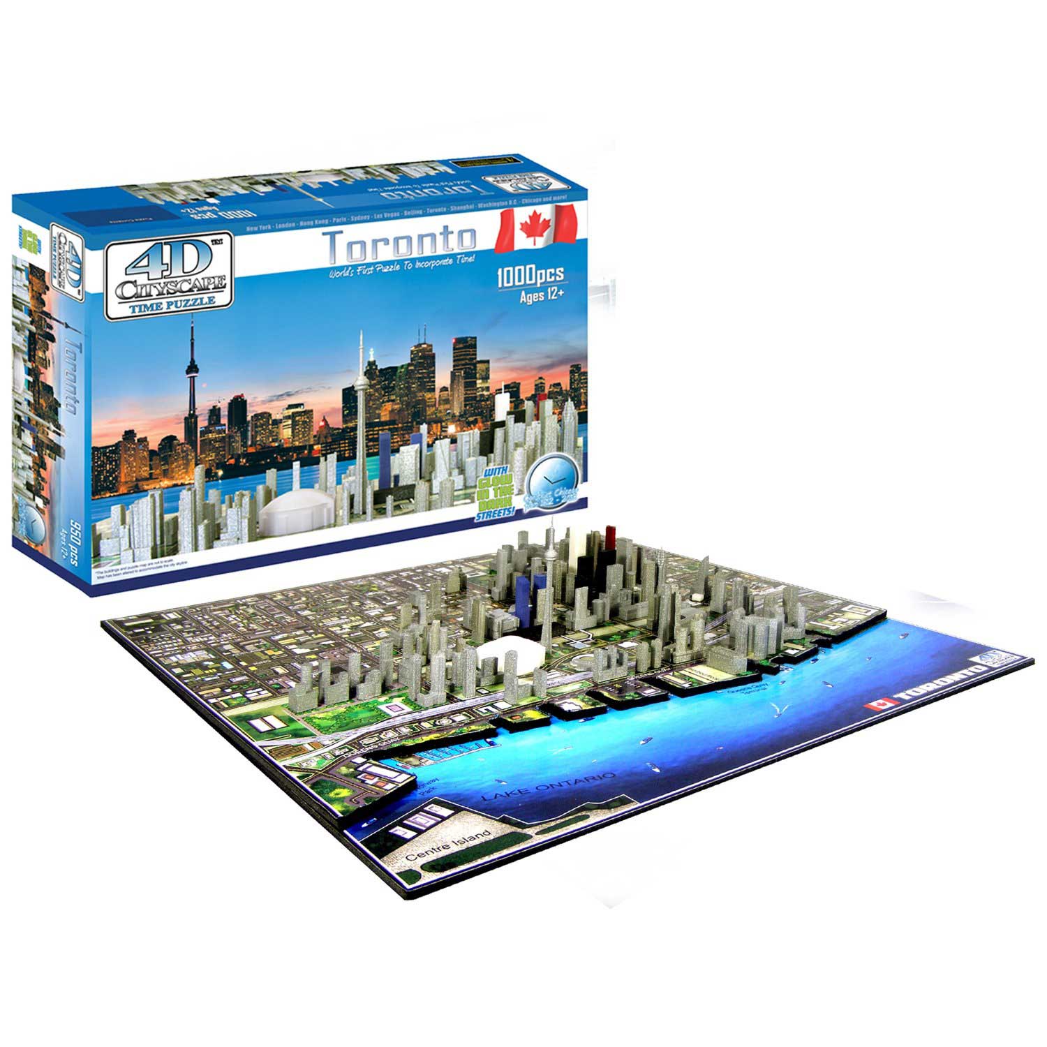 4D Cityscape Puzzle - Toronto