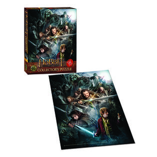 USAopoly The Hobbit: An Unexpected Journey Collector's Puzzle: 550 Pcs ...