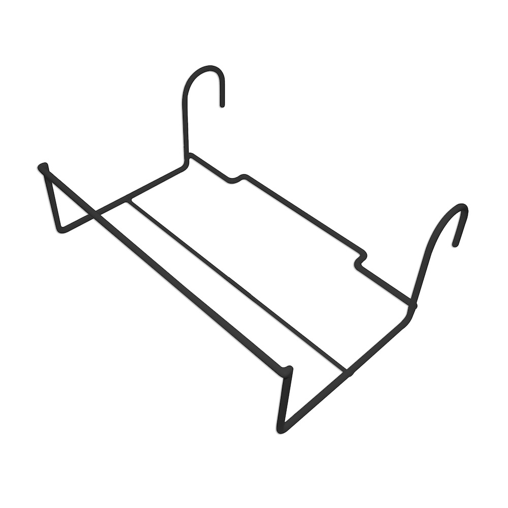 Sun Joe Deco Joe Flower Box Holder in Black - FPH1801-B