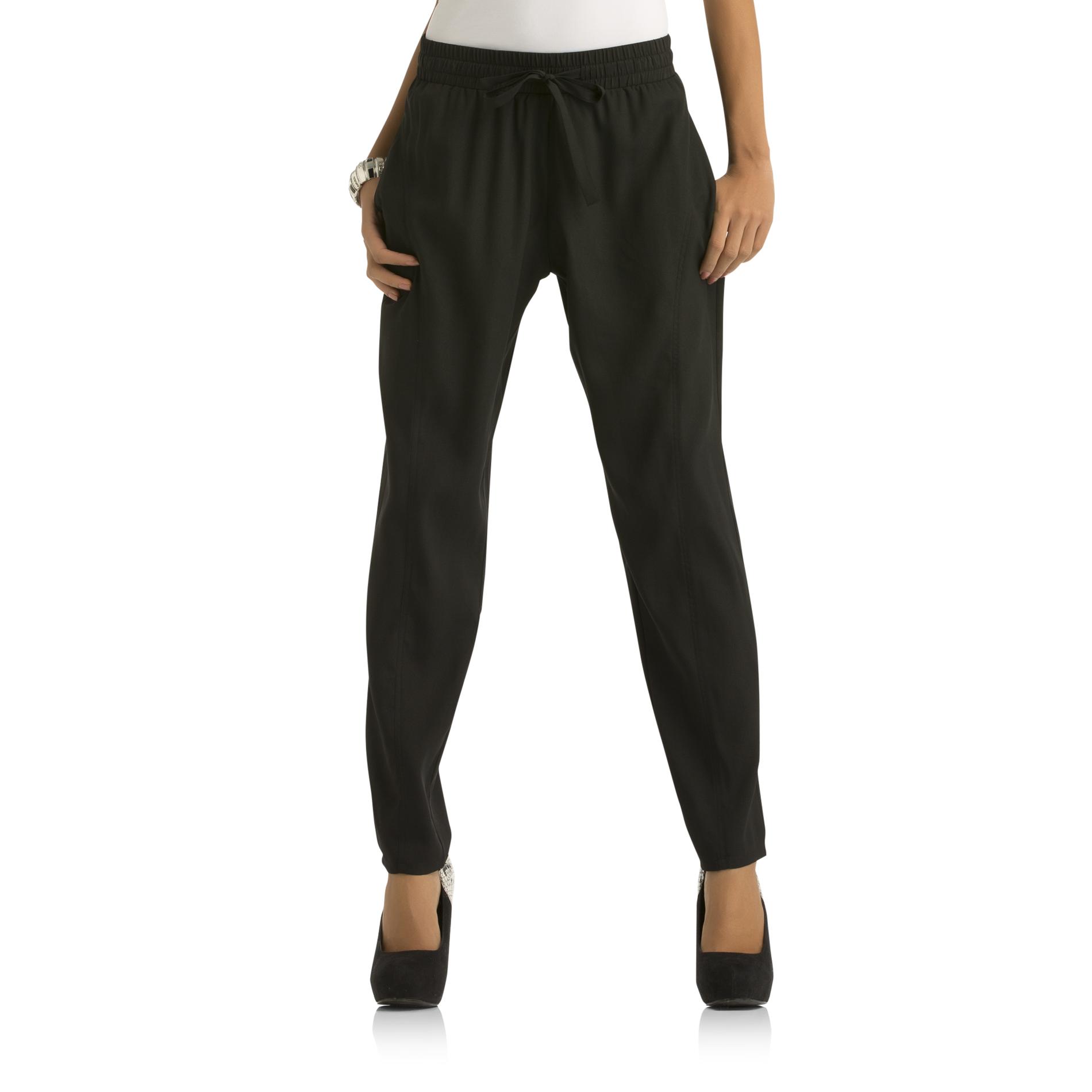 Kardashian Kollection Women's Drawstring Pants