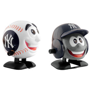 Bleacher Creatures New York Yankees Wind-Up Baseball and Team Helmet ...
