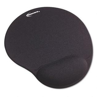 Innovera Mouse Pad with Gel Wrist Pad, Nonskid Base, Black - TVs ...