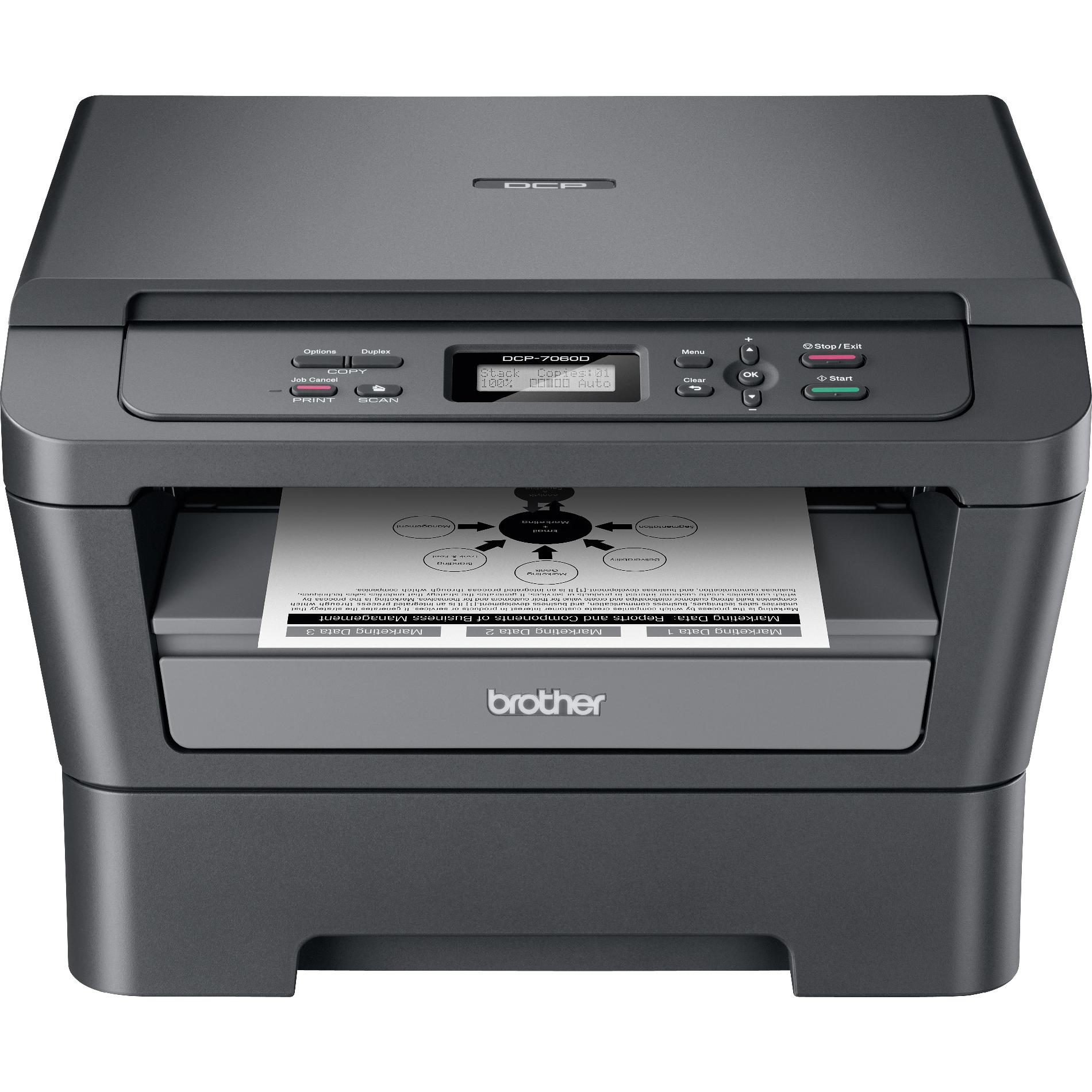 Brother All-In-One Laser Printer (Dcp-7060D) Manual - paiplatin-mp3
