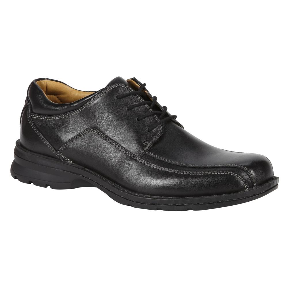 Dockers Men's Trustee All Motion Leather Oxford - Black Wide Width Avail