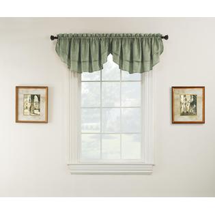 Essential Home Luxury Window Valance - Sage - Home - Home Decor ...