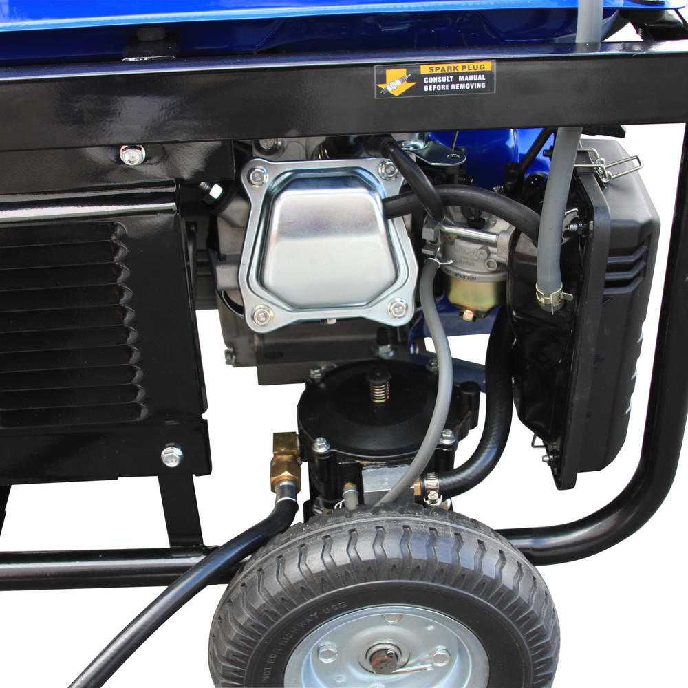 DuroMax XP4400EH Hybrid Portable Dual Fuel Propane / Gas Camping RV ...