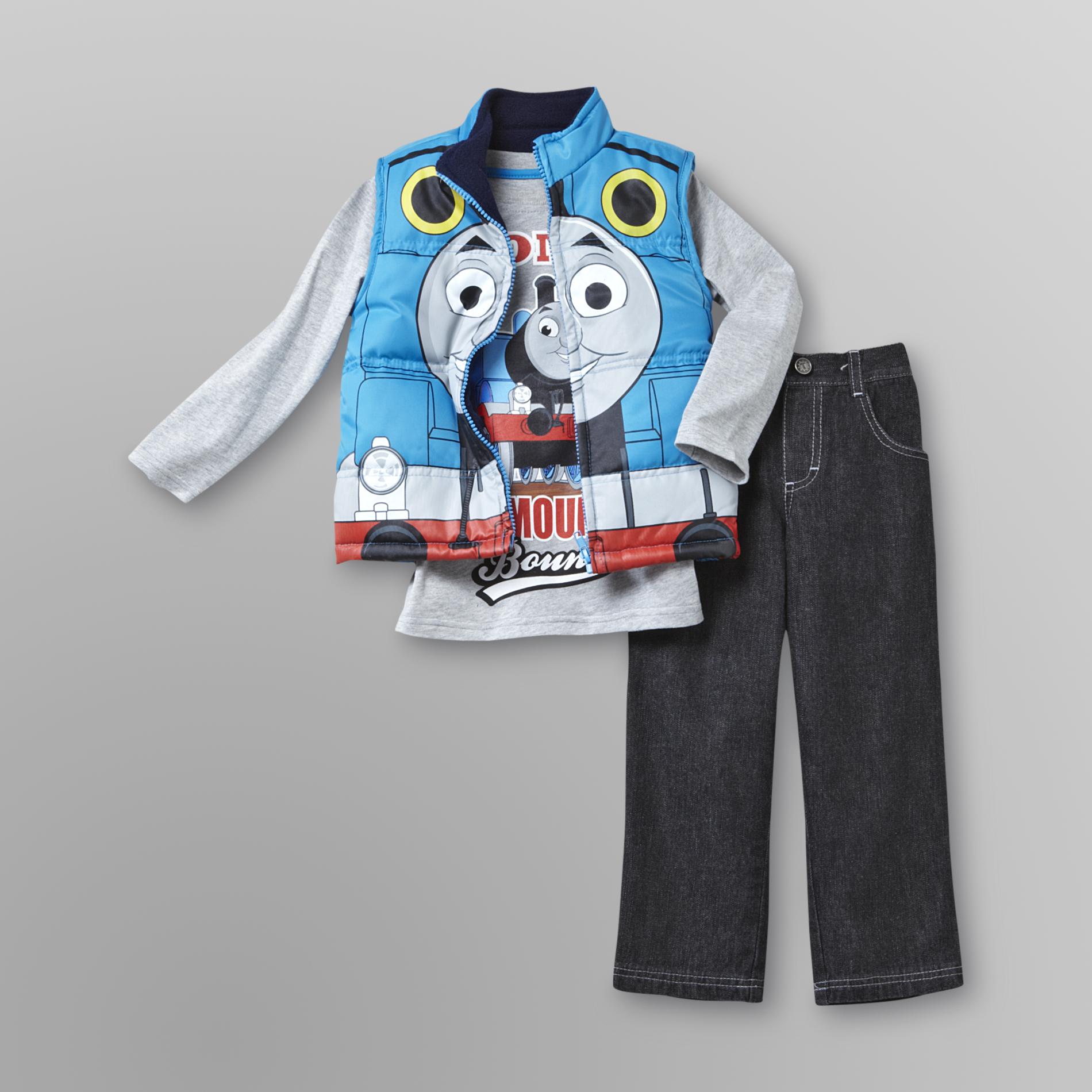 Thomas & Friends Thomas the Tank Engine Toddler Boy's Vest Set - 3 Piece