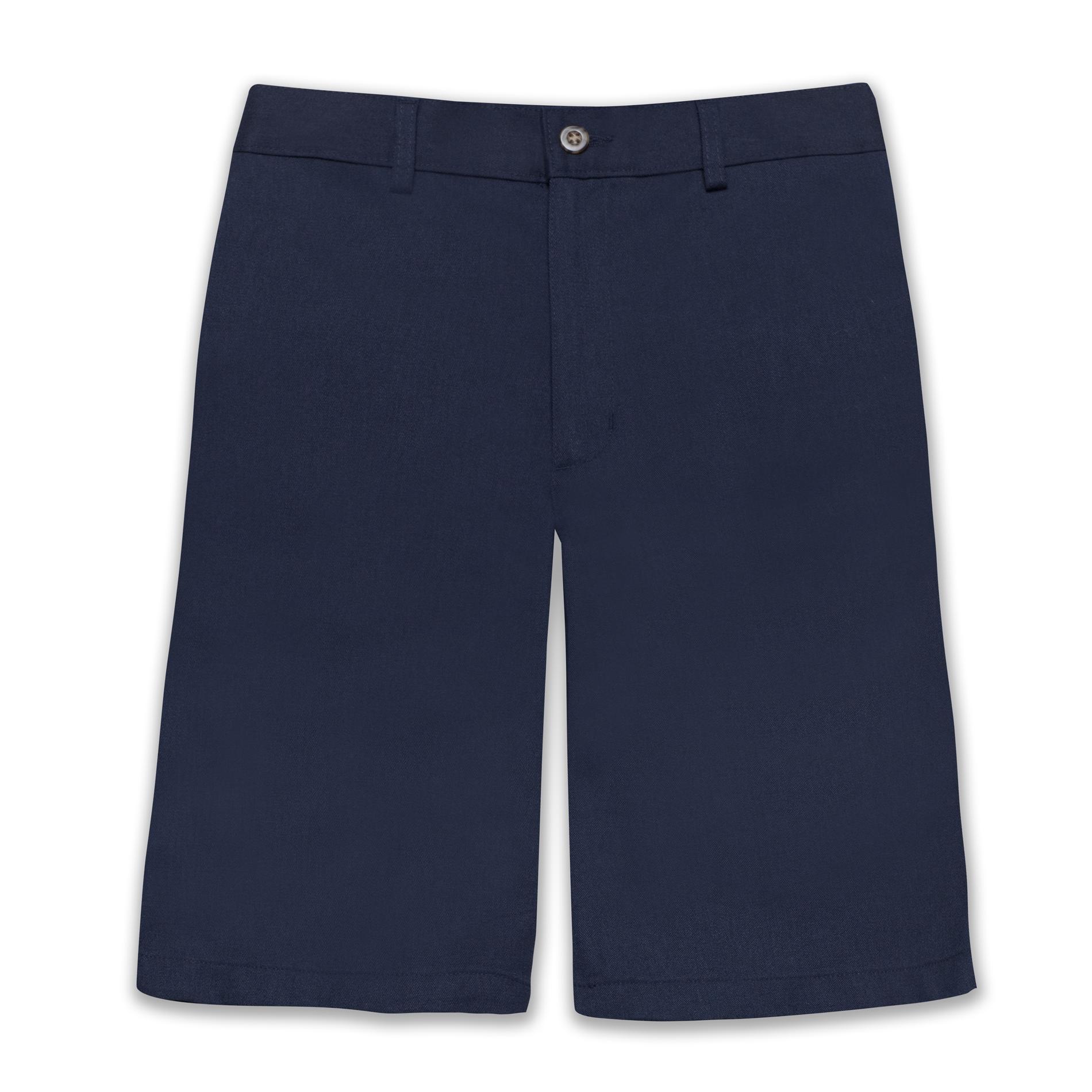 Dockers Boy's Husky Uniform Bermuda Shorts - Navy