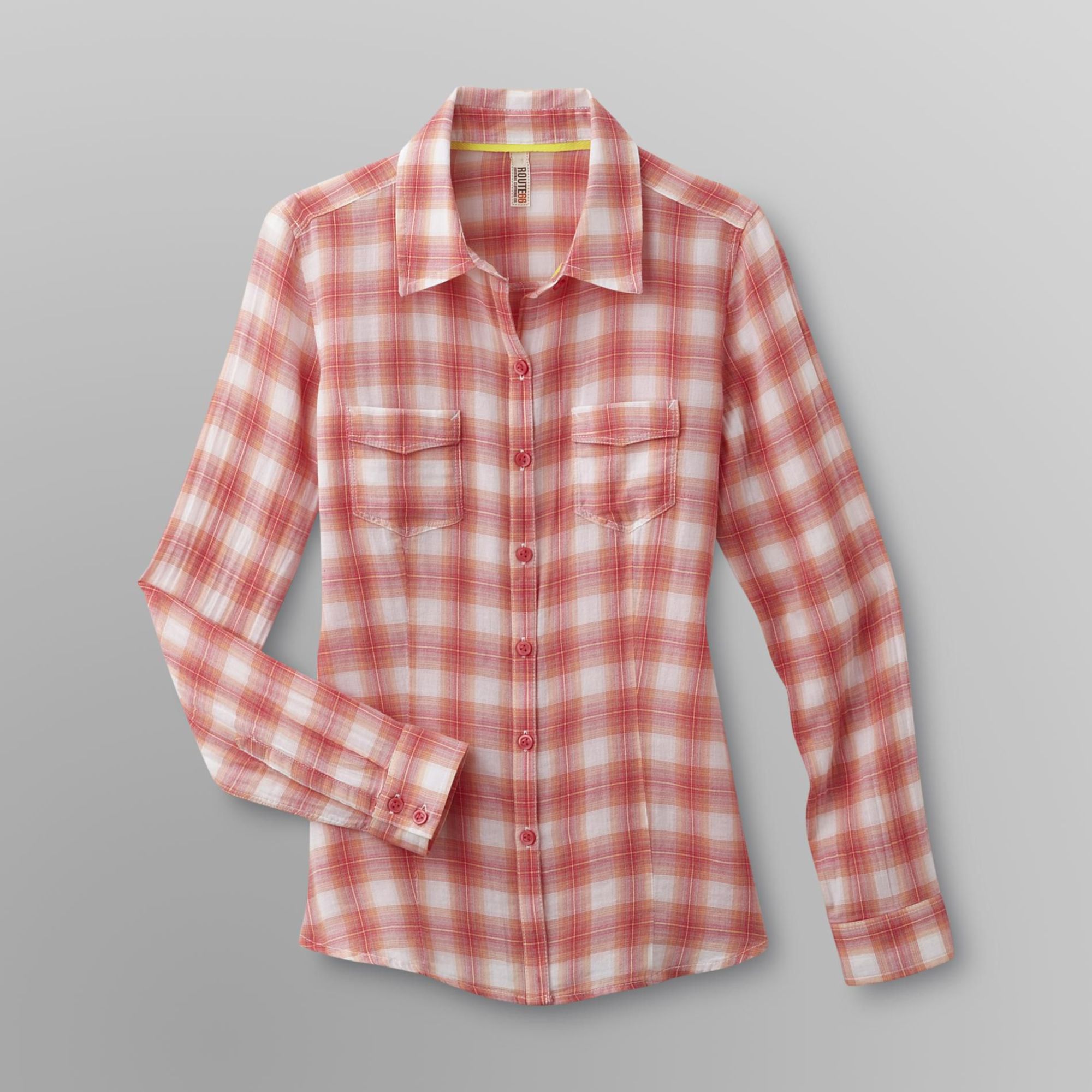 Route 66 Women's Plaid Fitted Shirt