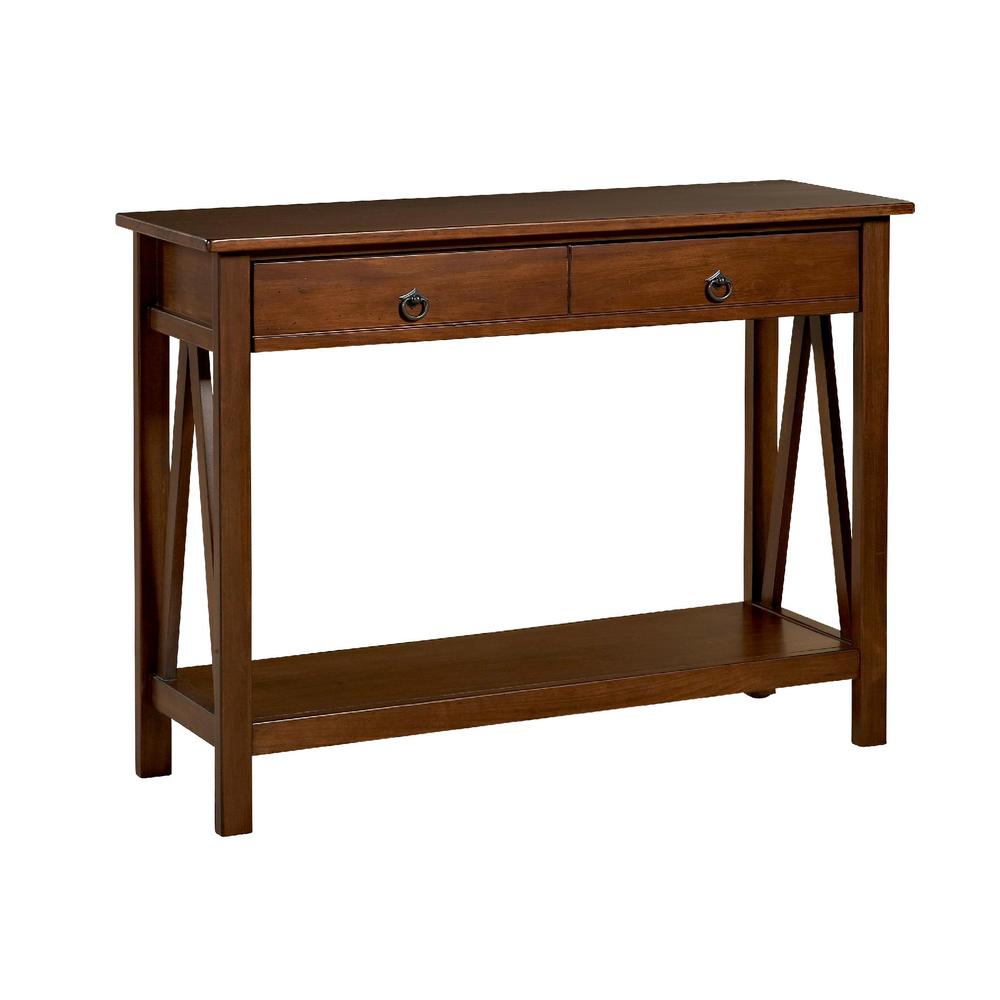 Linon Titian Console Table Antique
