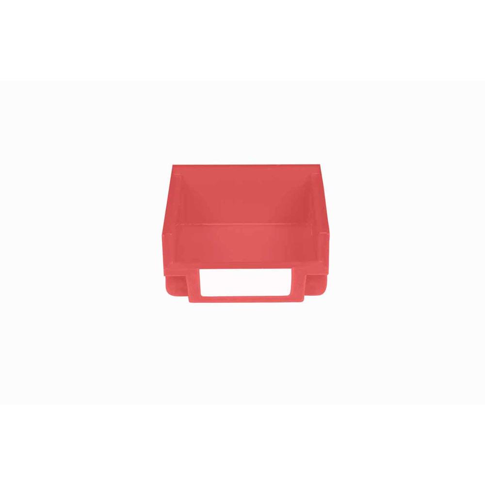 LocBin Red Hanging Nesting Polypropylene Bins with White Product ...