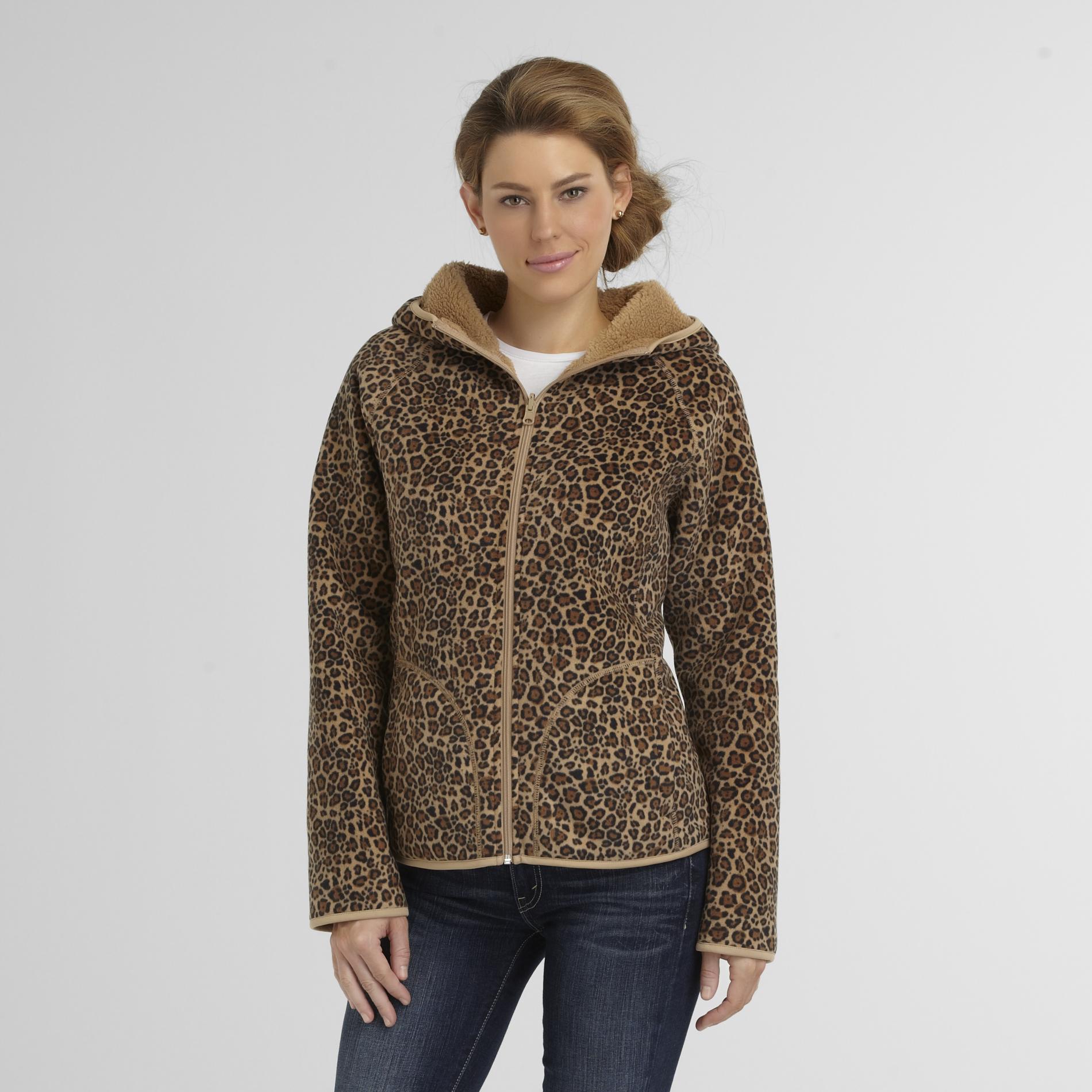 Covington Women's Reversible Hooded Fleece Jacket