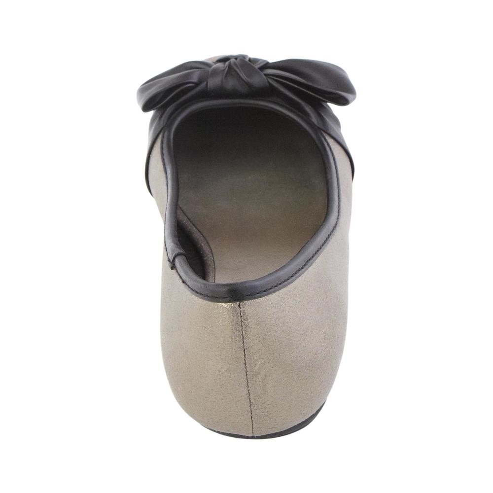 Bongo Women's Casual Ballet Flat Glimmer - Pewter