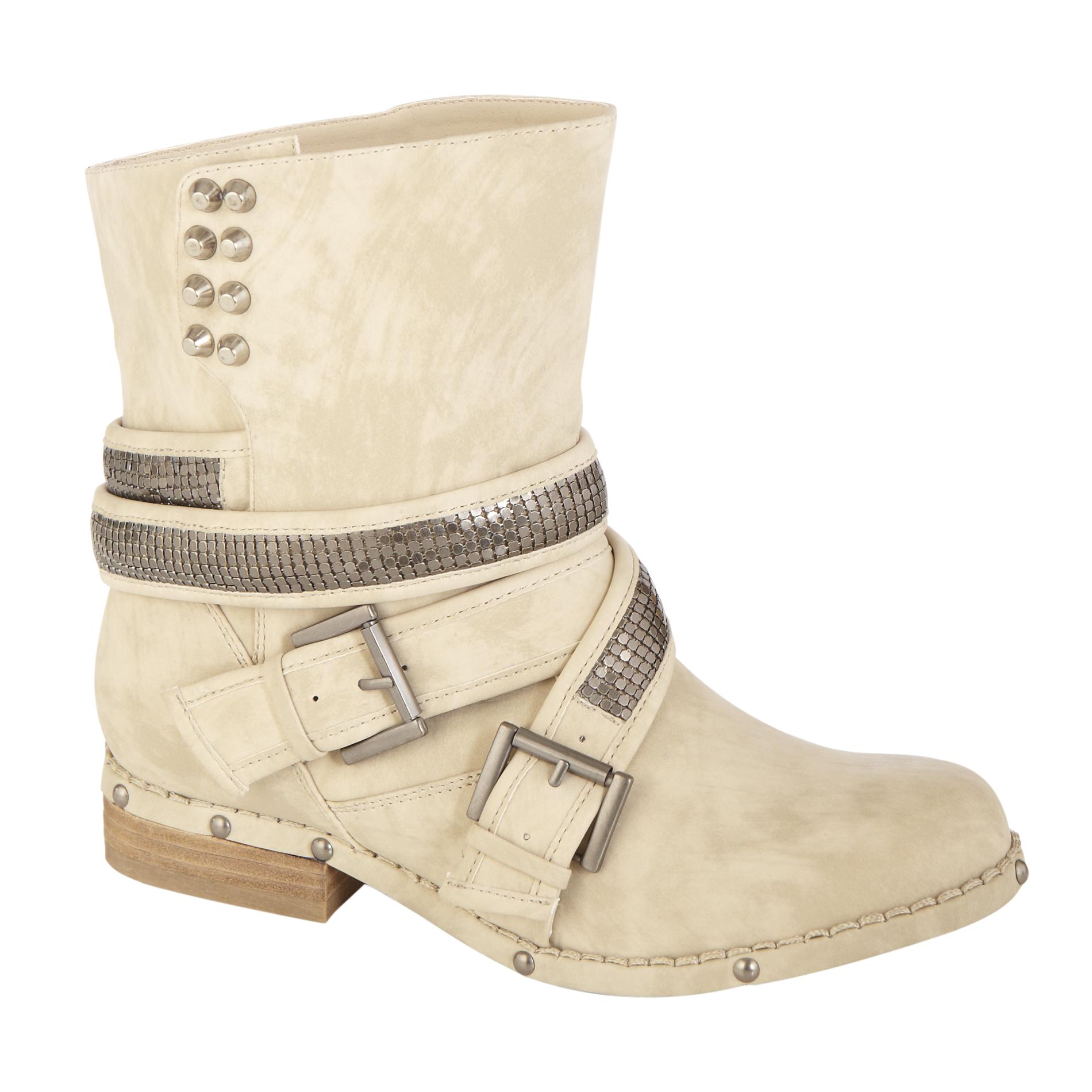 Not Rated Women's Fashion Boot One Step - Cream