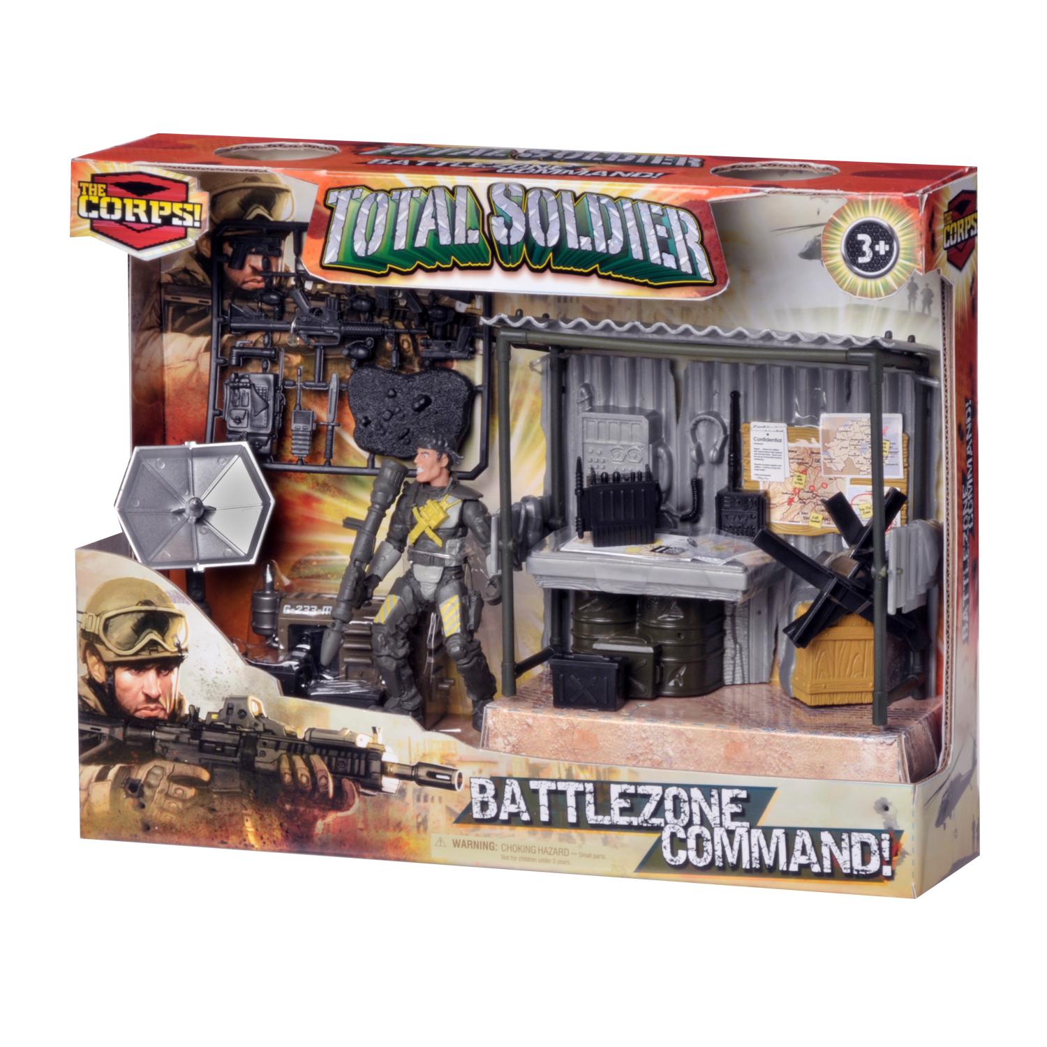 UPC 048242331230 - The Corps Total Soldier Battle Zone Command Station ...
